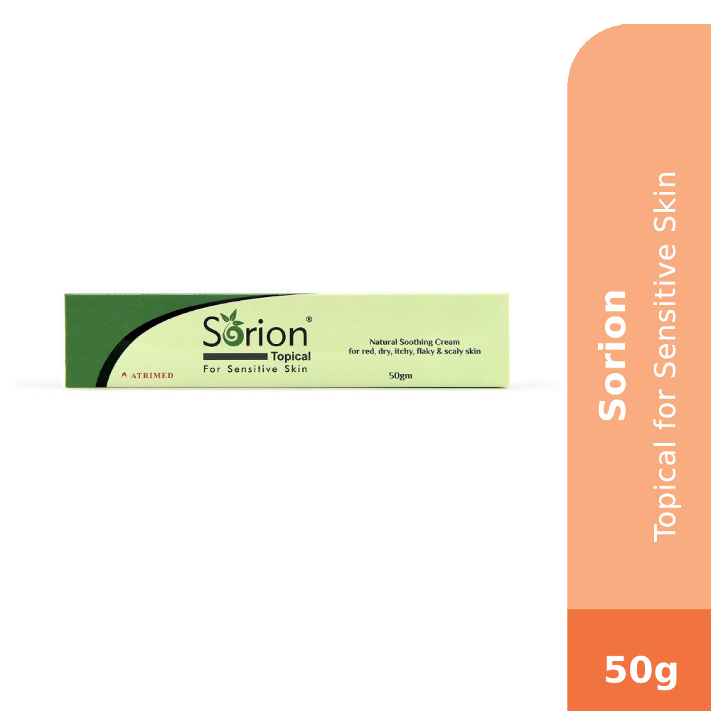 SORION TOPICAL CREAM (FOR SENSITIVE SKIN) 50g HTM Pharmacy | Shopee ...