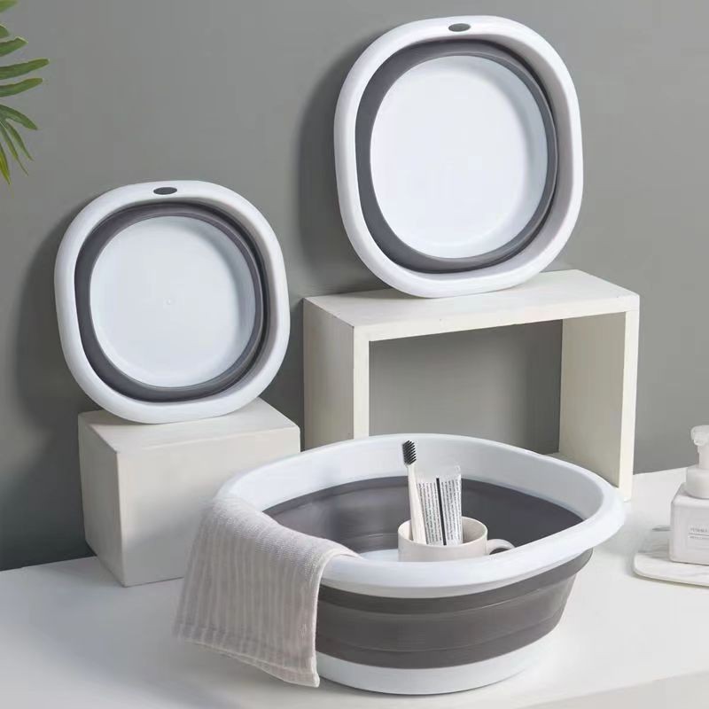 Collapsible Washing Basin Portable Laundry Basin Vegetable Basin Hand ...