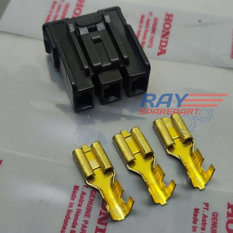 Socket ECU ECCU ECCU ECM ACG SGCU KIPROK 3 PIN HONDA VARIO 125 150 PCX ...