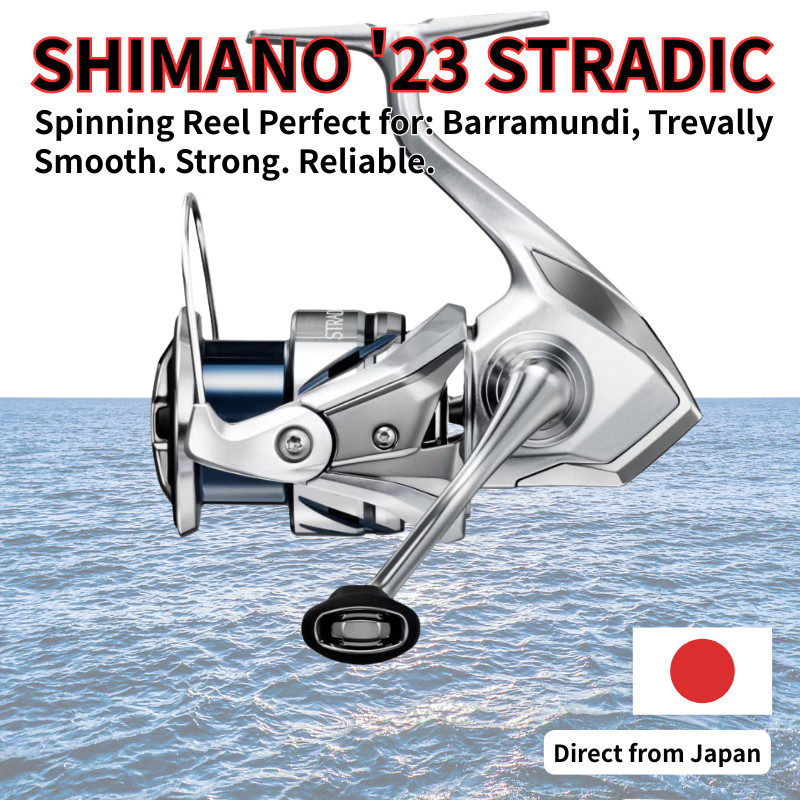 SHIMANO 23 STRADIC Spinning Reel–C2000S,C2000SHG,2500S,2500SHG,C3000,C3000HG,C3000MHG,4000XG ...