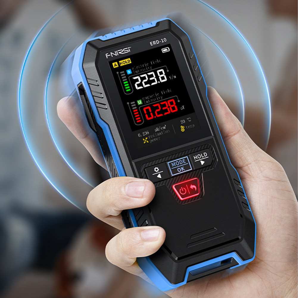 EMF Monitor RF Power Temperature Nuclear Radiation Detector Electromagnetic Radiation Detector ...