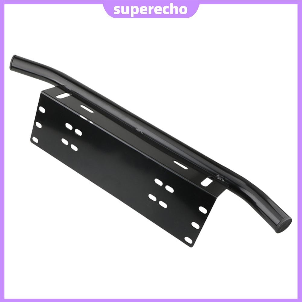 Car License Plate Light Frame Holder Aluminum Alloy Front Bumper ...
