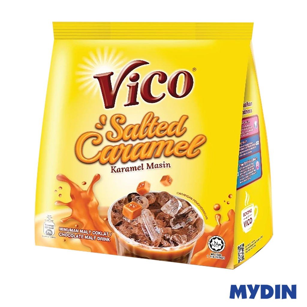 Vico 3-dalam-1 Minuman Malt Coklat Salted Caramel (12's x 32g) | Shopee ...
