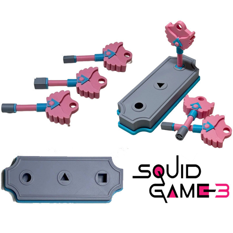 3D Printed Squid Game Season 3 Hide and Seek Keys Toys DAWN | Shopee ...