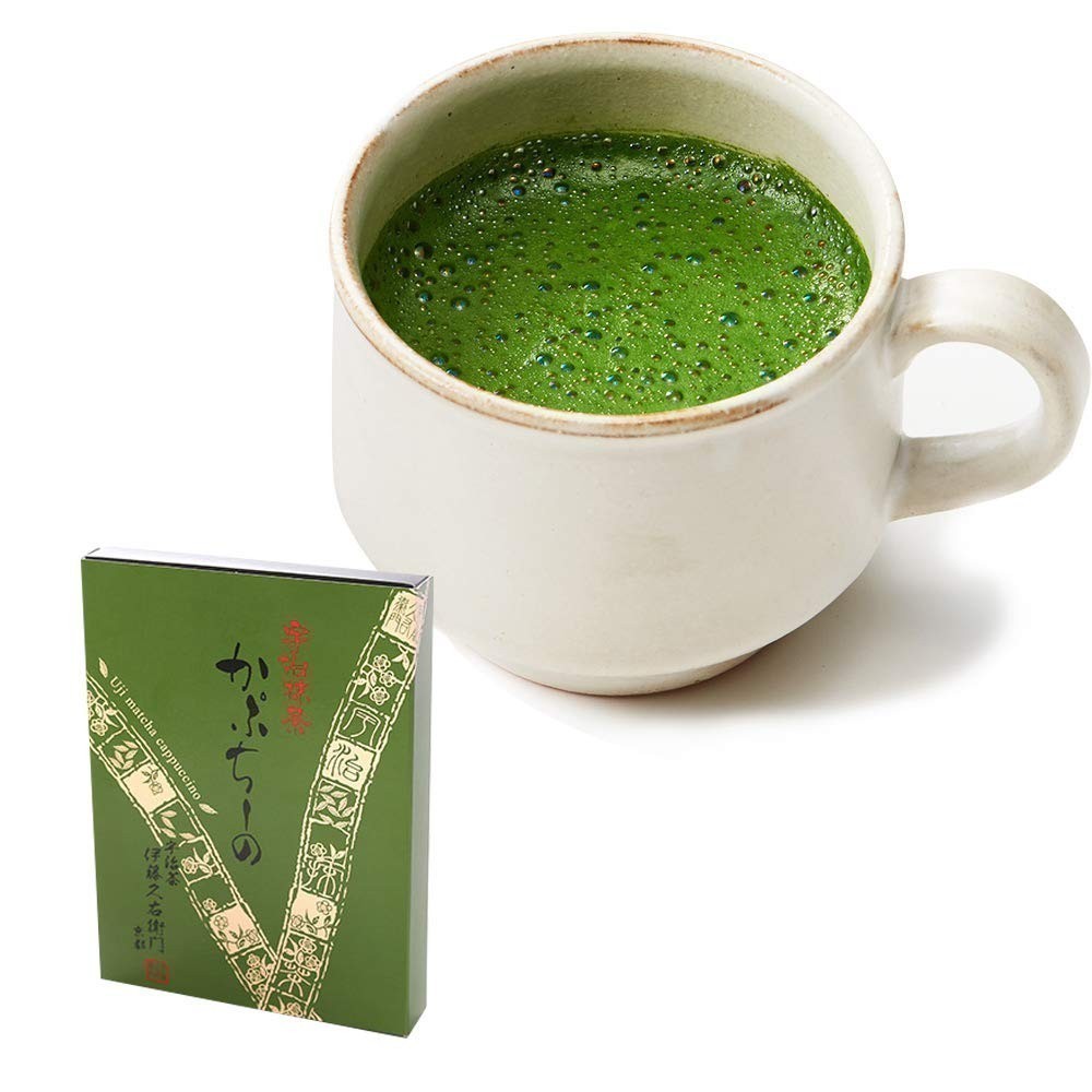 Uji Matcha Cappuccino Instant Powder Sticks - Gift Set for Birthdays ...