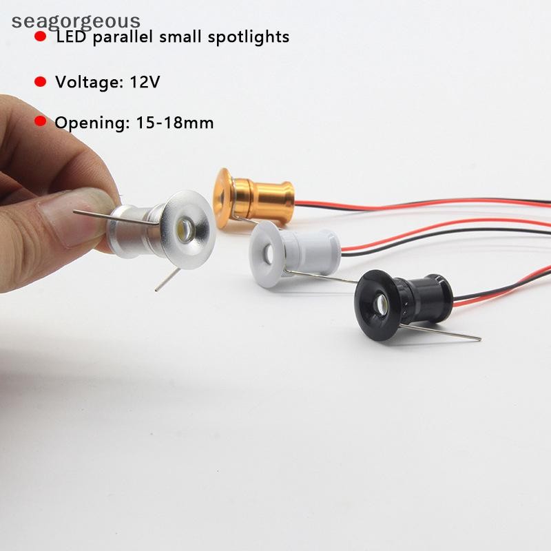Sgmy Mini LED Spotlight 12V Dimmable 15mm Cutout Recessed Downlight ...