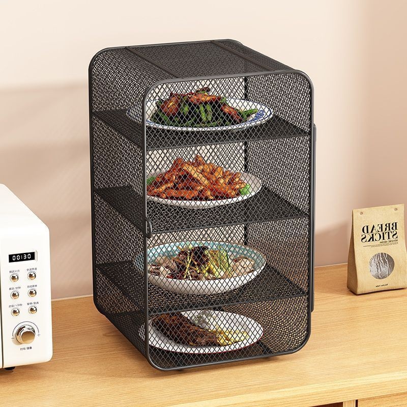 Kitchen Dust-Proof Cover Dish Net Fly Proof Storage Cage Table Cover ...