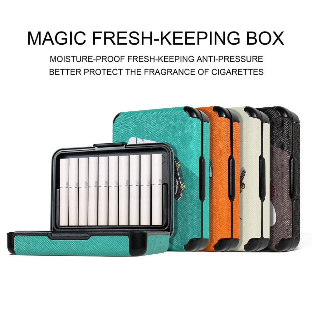 Leather Terea Case Cigarette Storage Box For iqo 3.0/3 duo/iluma /iluma ...