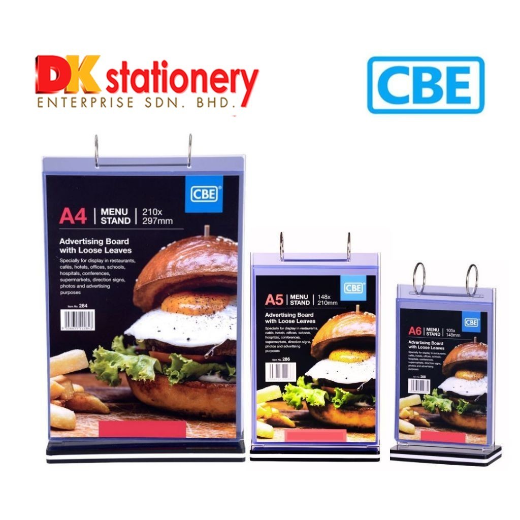 CBE A4 / A5 / A6 Menu Stand (Vertical) | Shopee Malaysia