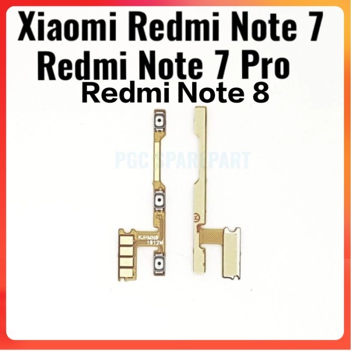 Flexible Power On Off Volume Connector Xiaomi Redmi Note 7 Note 7 Pro ...