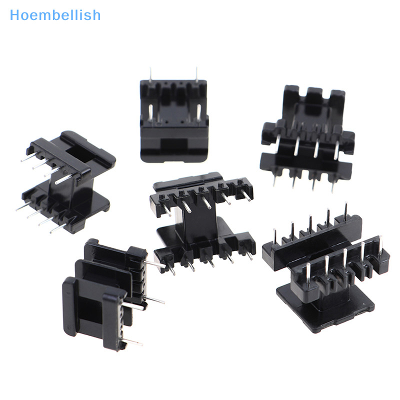 Hoe> 5Sets EE25 4Pin 8P 10P Transformer Bobbin PC40 Ferrite Core Vertical Horizontal well ...