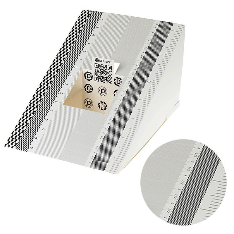 Folding Card Lens Focus Calibration Alignment AF Micro Adjustment Ruler ...