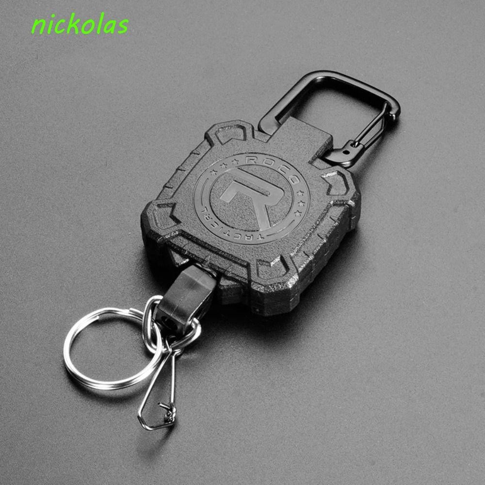 NICKOLAS Easy-to-pull Buckle, Telescopic Steel Wire Rope Retractable ...