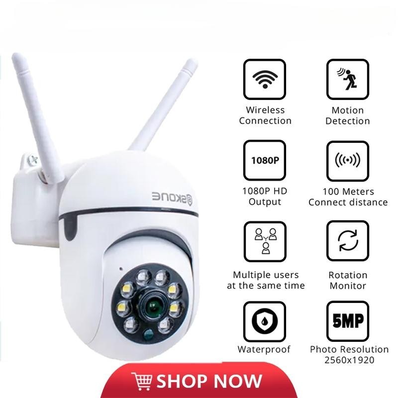 Kamera televisyen litar tertutup, rumah, v380 pro, kamera ip ...