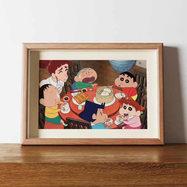 frame gambar frame gambar aesthetic Krayon, kartun comel, hiasan ruang ...