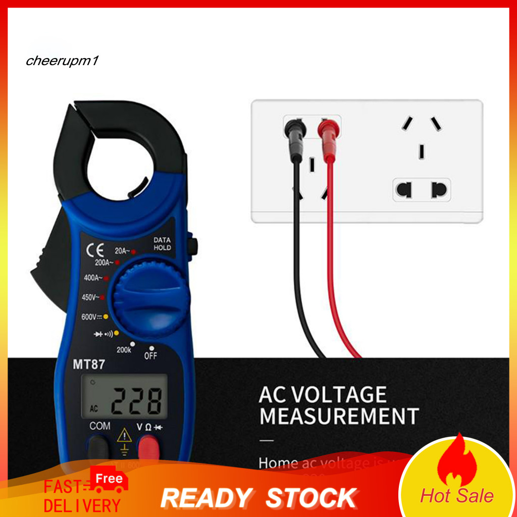 CHEER MT87 Digital Multimeter Resistance Frequency Capacitance DC/AC ...