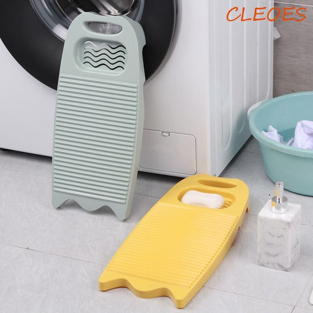 CLEOES Washing Board, Large Size Non-Slip Plastics Washboard, Hand Wash ...