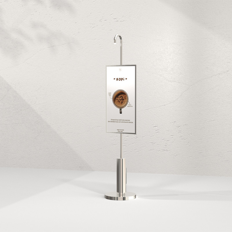 Customized Floor Signboard Display Stand Advertising Stand Simple ...