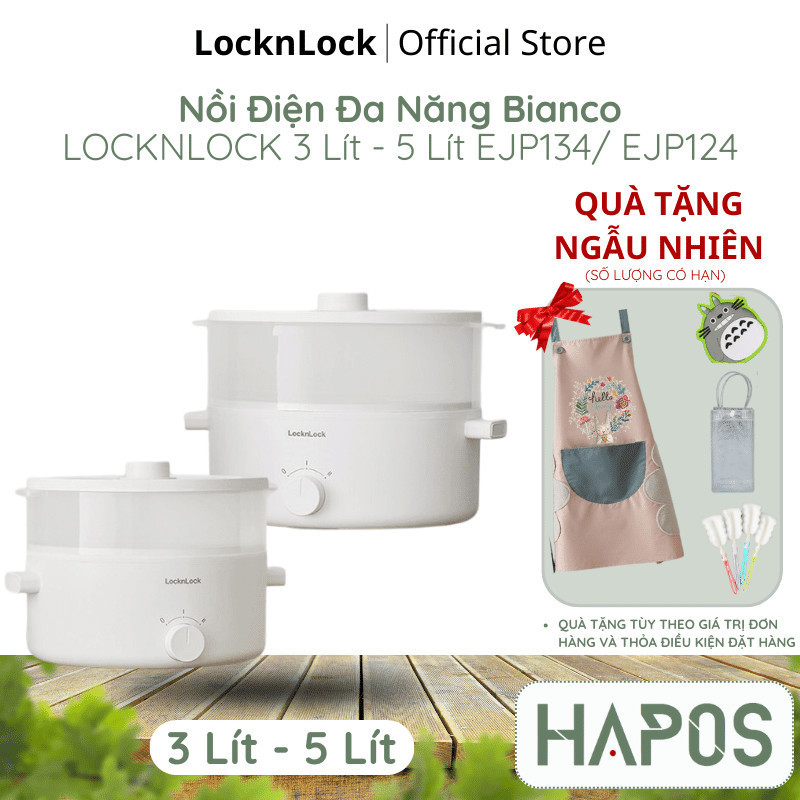 Bianco LocknLock multi-function electric pot 3 liters - 5 liters ...