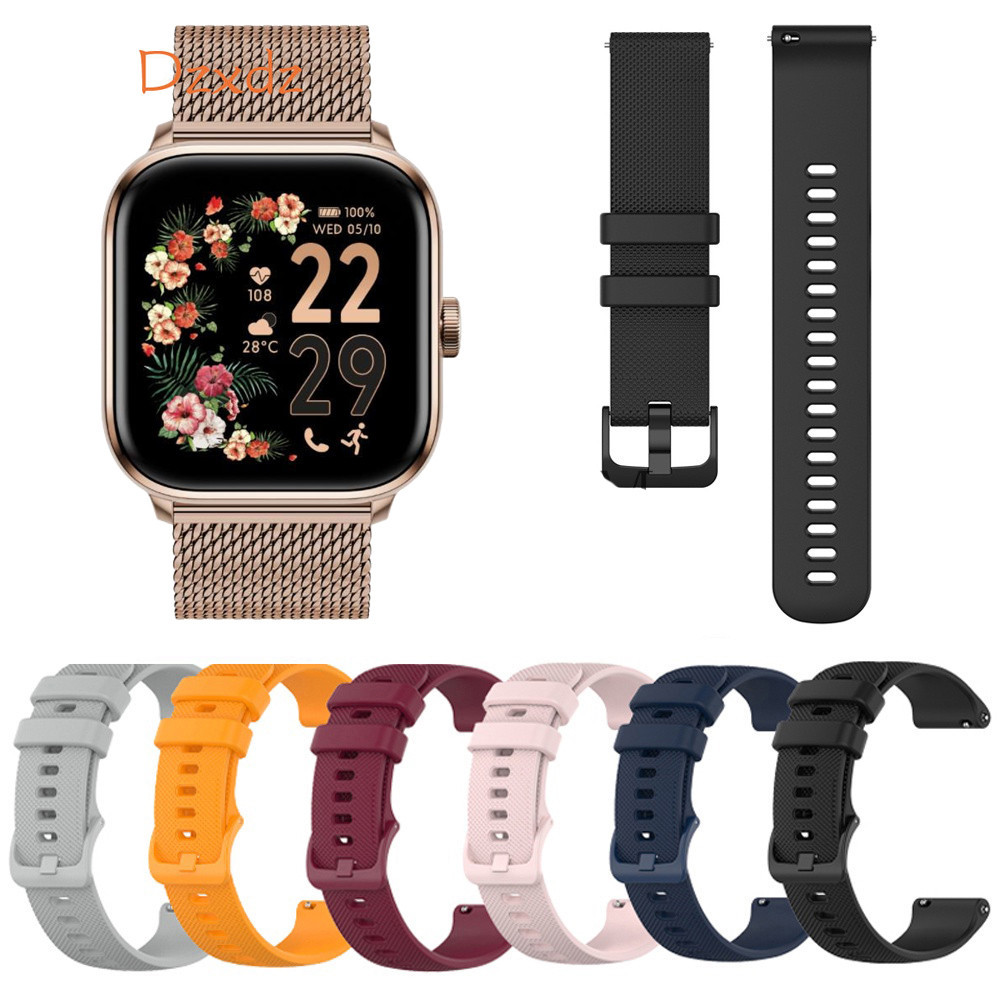 Soft Silicone Strap For Ice-Watch ICE Smart Two 1.70" Smart Watch Band ...