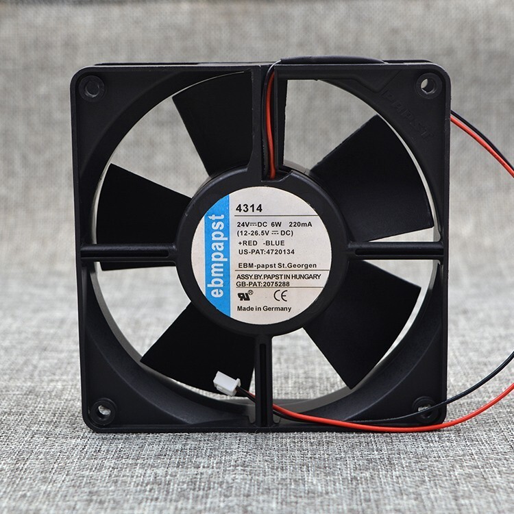 4314/2/s/u/m/17v Original ebmpapst Fan 24V 12032 Inverter Axial Cooling ...