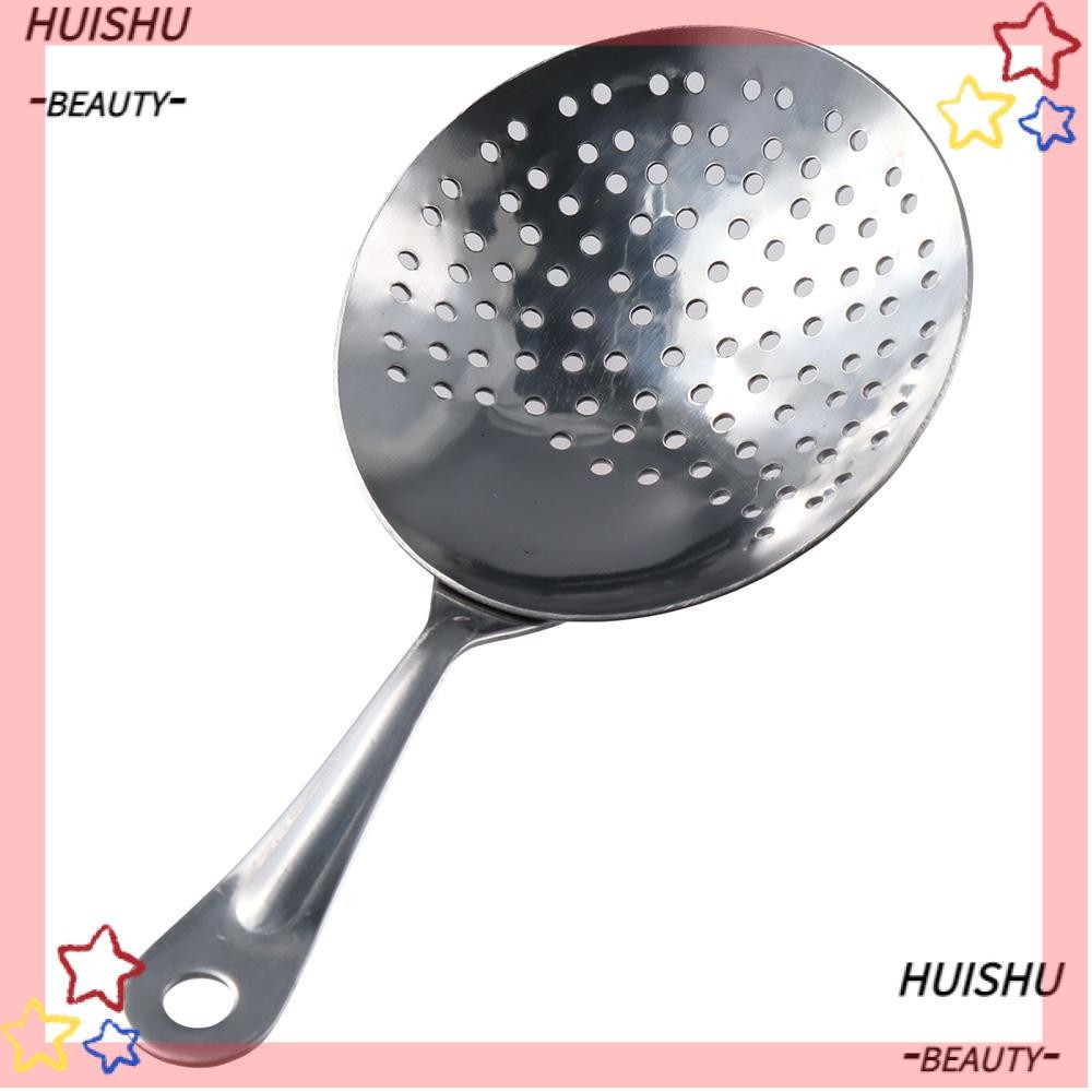 HUISHU Julep Strainers, 304 Stainless Steel Fast Drain Bar Strainer ...