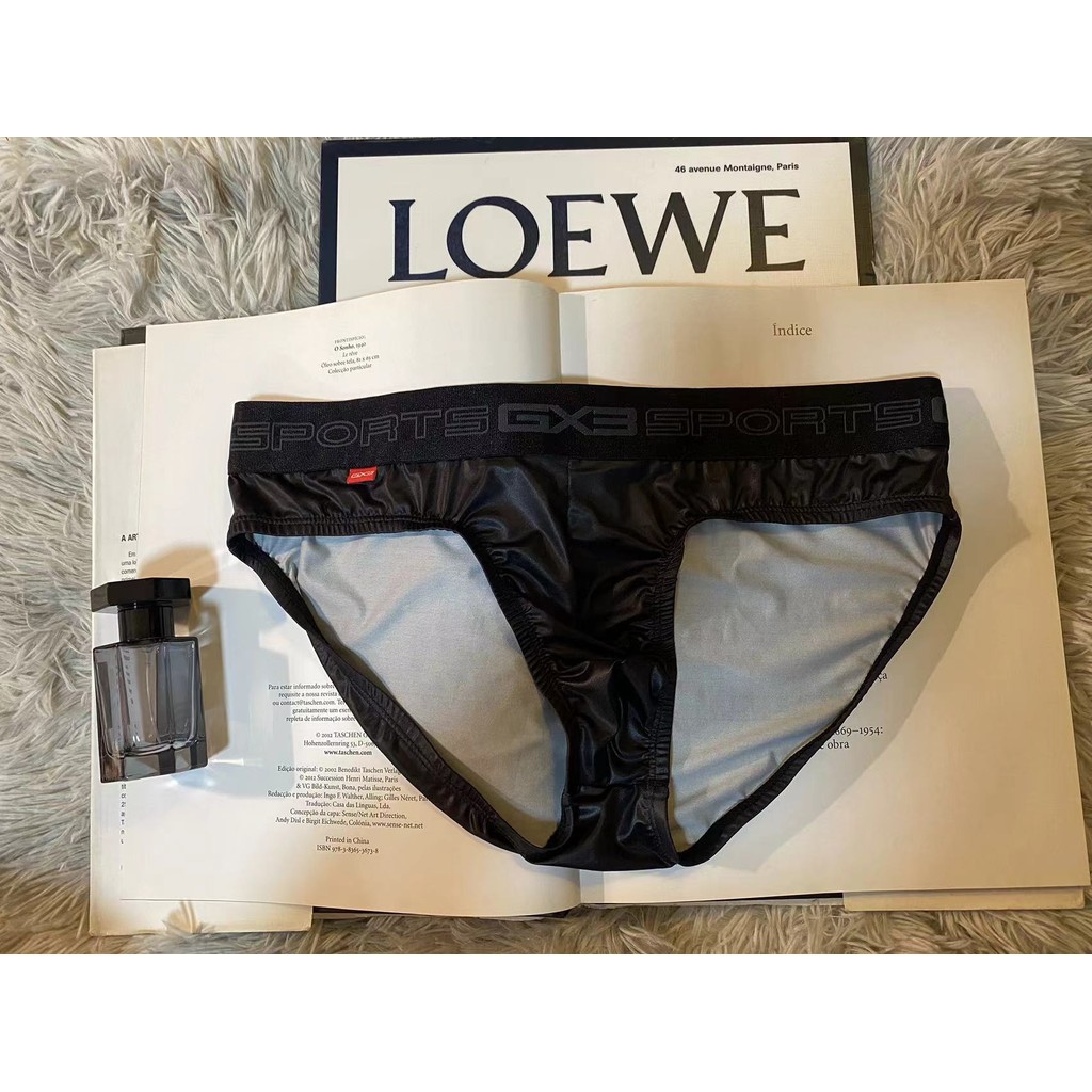 Gx3 Underwear 內褲男 男生內褲Sexy Men's Underwear Black Underwear Thin Style ...