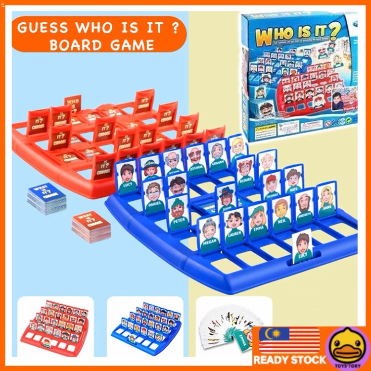 Guess Who Is It ? Board Game Fun Party Family Guessing Games ...