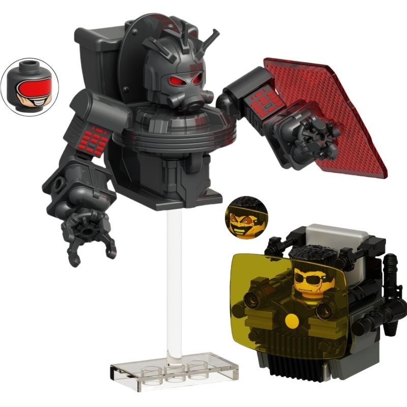 Titan Monitor 3.0 Audioman vs Lightning Toiletman Huge TV Man 3.0 Audio ...