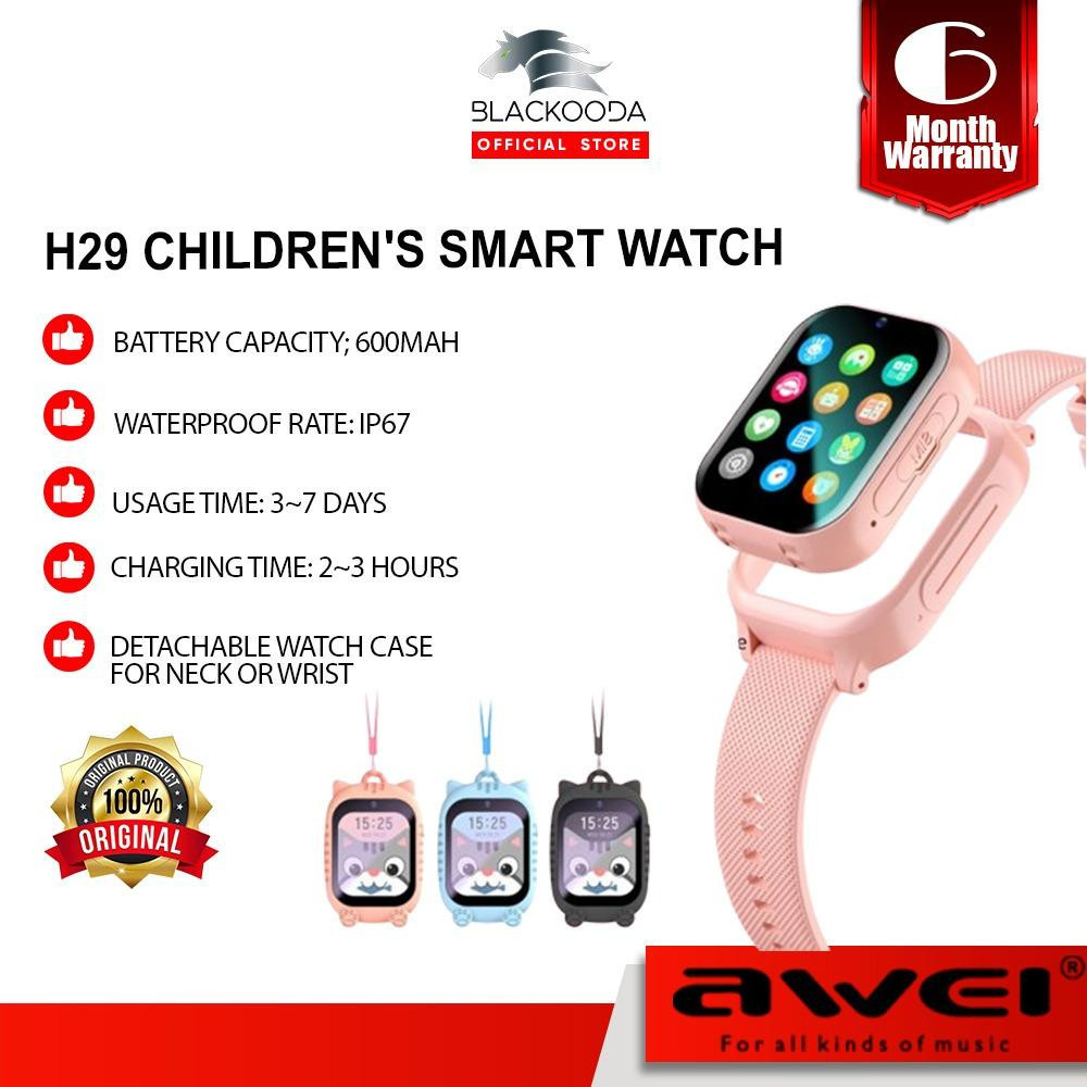 Awei H29 Kids Smartwatch With Camera Anti-Lost Kids Smart Watch Built ...