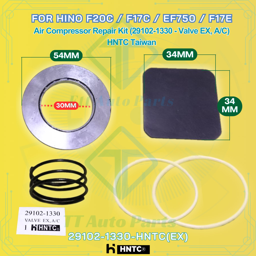 Air Compressor Kit / Kit Pemampat Udara Untuk Hino EF750 F17C F17E F20C ...