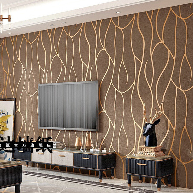 Abstract Line Wall Paper 3.5m x 45cm Wallpaper Dinding | Shopee Malaysia