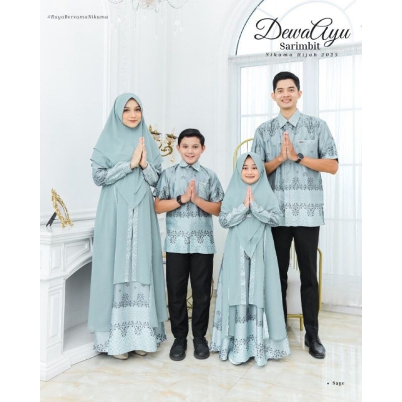 Open PO DEWA AYU BY NIKUMA ORIGINAL HIJAB - NEWEST COUPLE CLOTHES - HUSBAND WIFE COUPLE CLOTHES ...