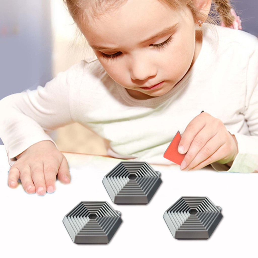 Yuxihon| 3d Printed Hexagon Toy Stress Relief Hexagon Colorful 3d ...
