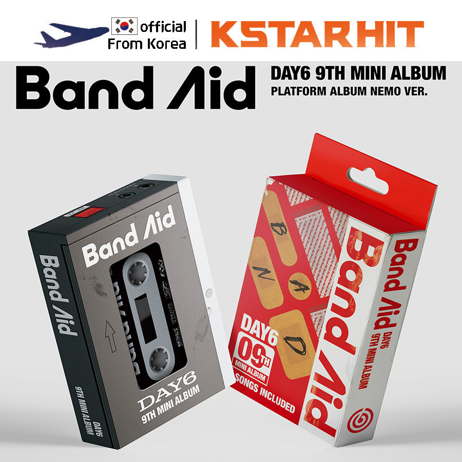 (+POB / Platform Nemo) DAY6 - Band Aid ( 9th mini album ) | Shopee Malaysia