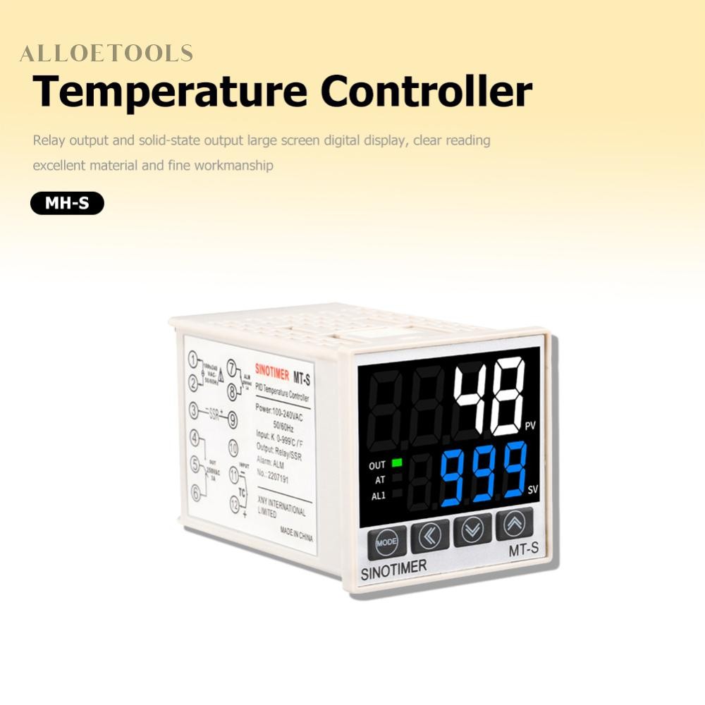 - 50/60HZ Digital PID Thermostat Relay Output PID Temperature Controller SSR Rel [alloetools.my ...