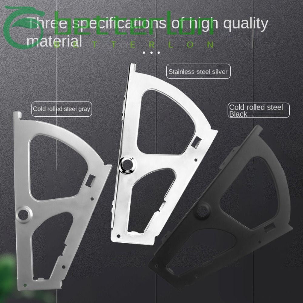 BETTER-LONTIME Shoe Cabinet Hinges, Turning Rack Stainless steel Drawer ...