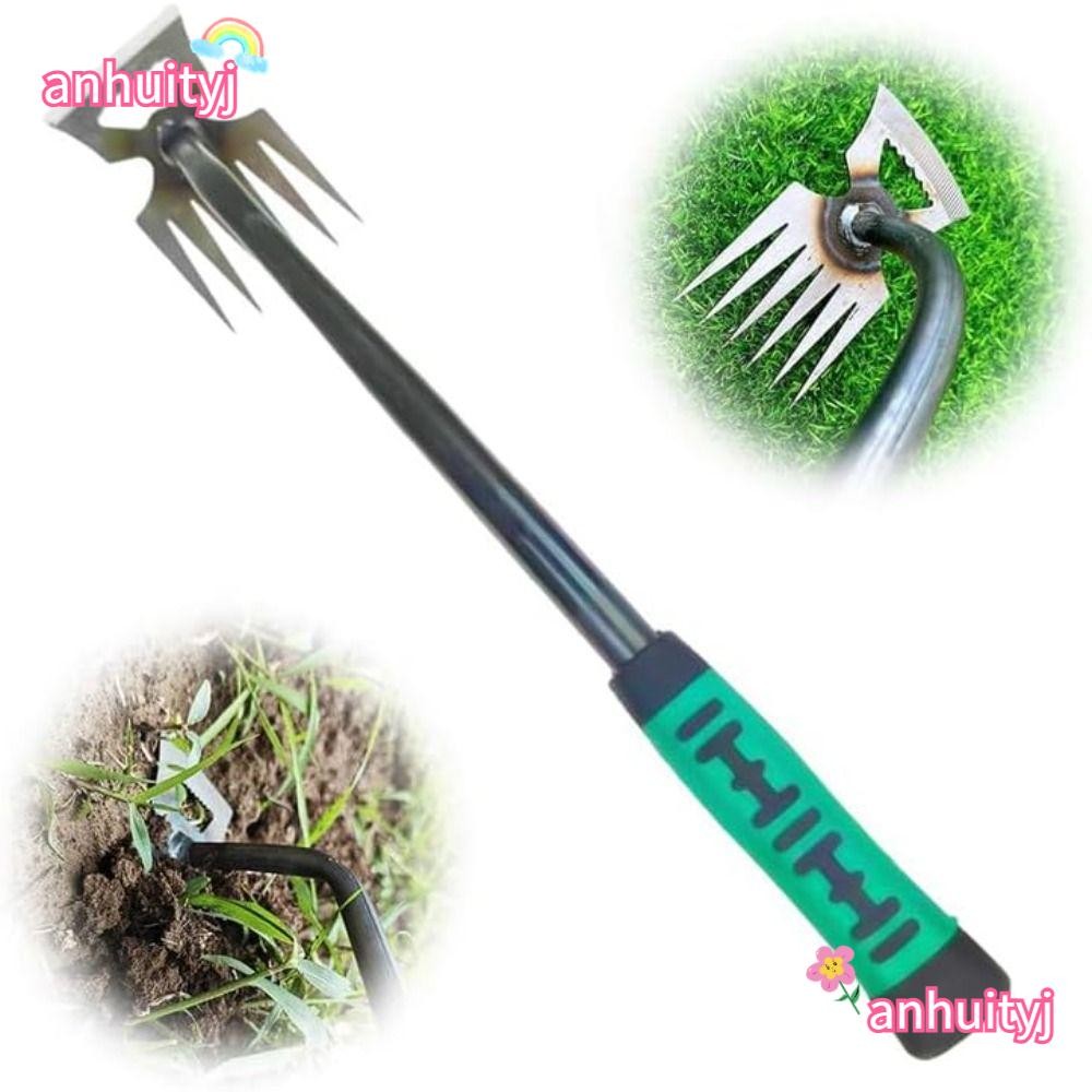 LANJ Hand Weeder, Grass Rooting Manual Weeder Weed Puller Tool, Garden ...