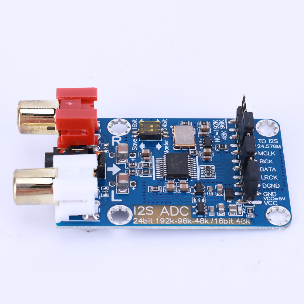 I2S ADC Audio I2S Capture Card Module Master Slave Mode Development ...