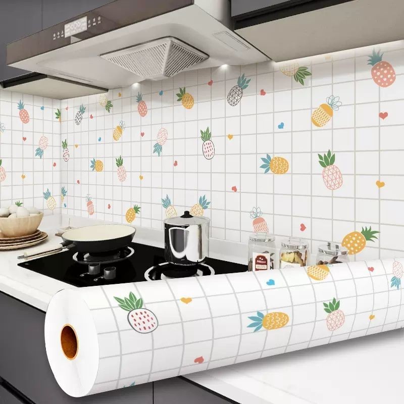Kitchen Greaseproof Stickers Fireproof High Temperature Resistant Stove ...