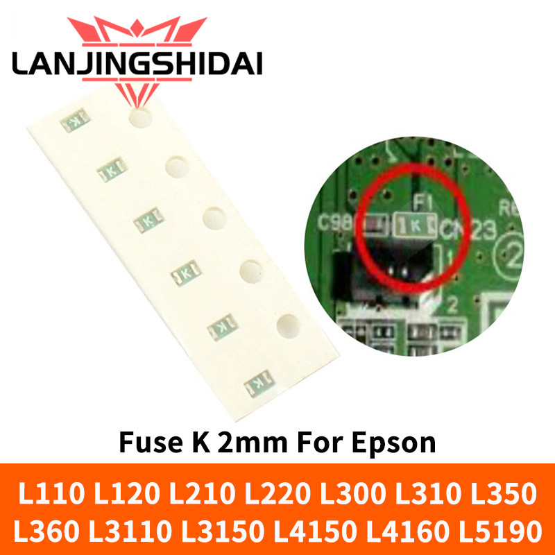 Fuse Code K 2mm For Epson L110 L120 L210 L220 L300 L310 L350 L360 L3110 ...