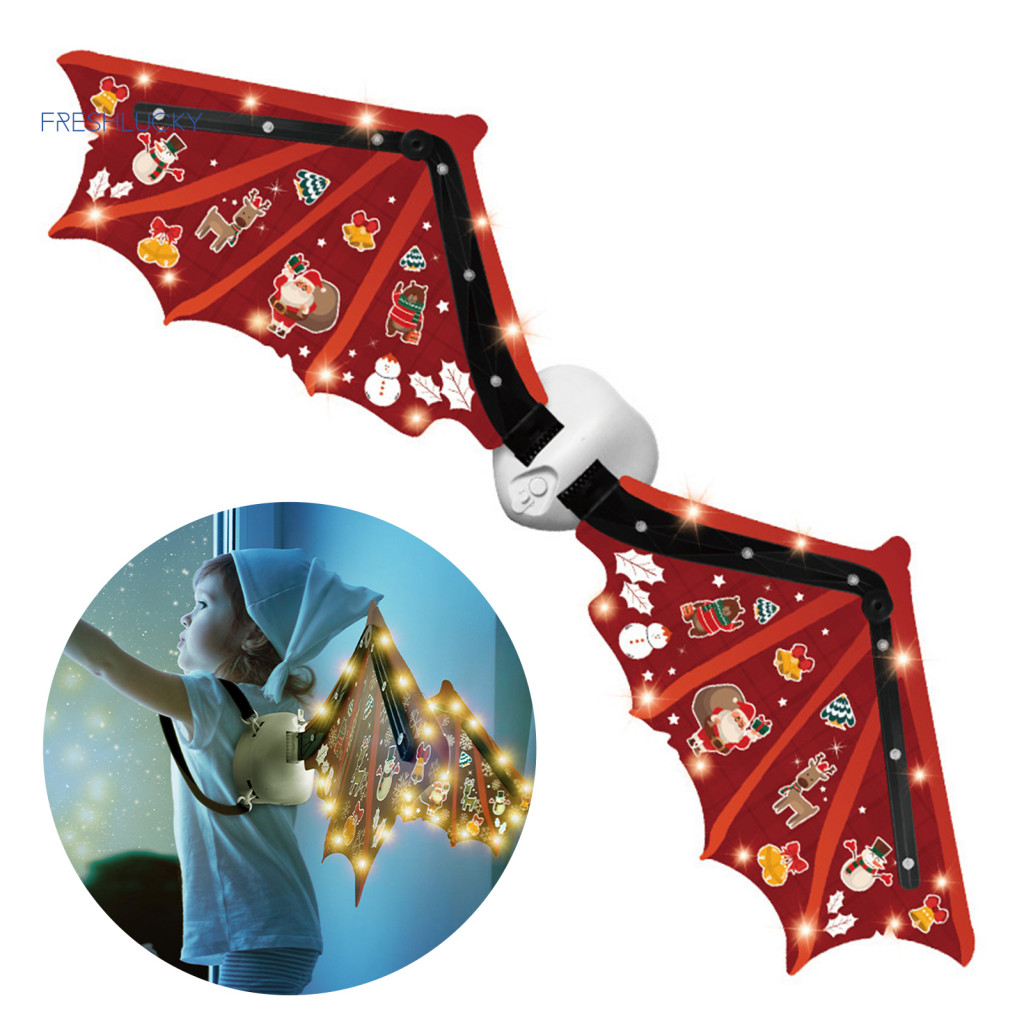 Led Illuminated Wings for Children Glowing Angel Wings Costume Light Up ...