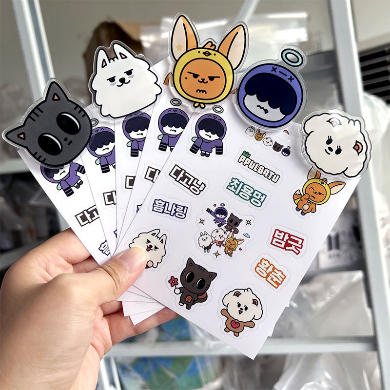 Kpop Idol PPULBATU Stickers SOOBIN YEONJUN BEOMGYU TAEHYUN HUENINGKAI ...