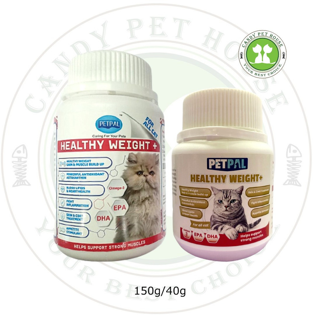 Petpal Healthy Weight+ For Cats (150g/40g) | Shopee Malaysia