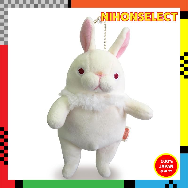 Shinada Global Mochi Series Mochi Bunny Standing Ears White (mini) 7×5× ...