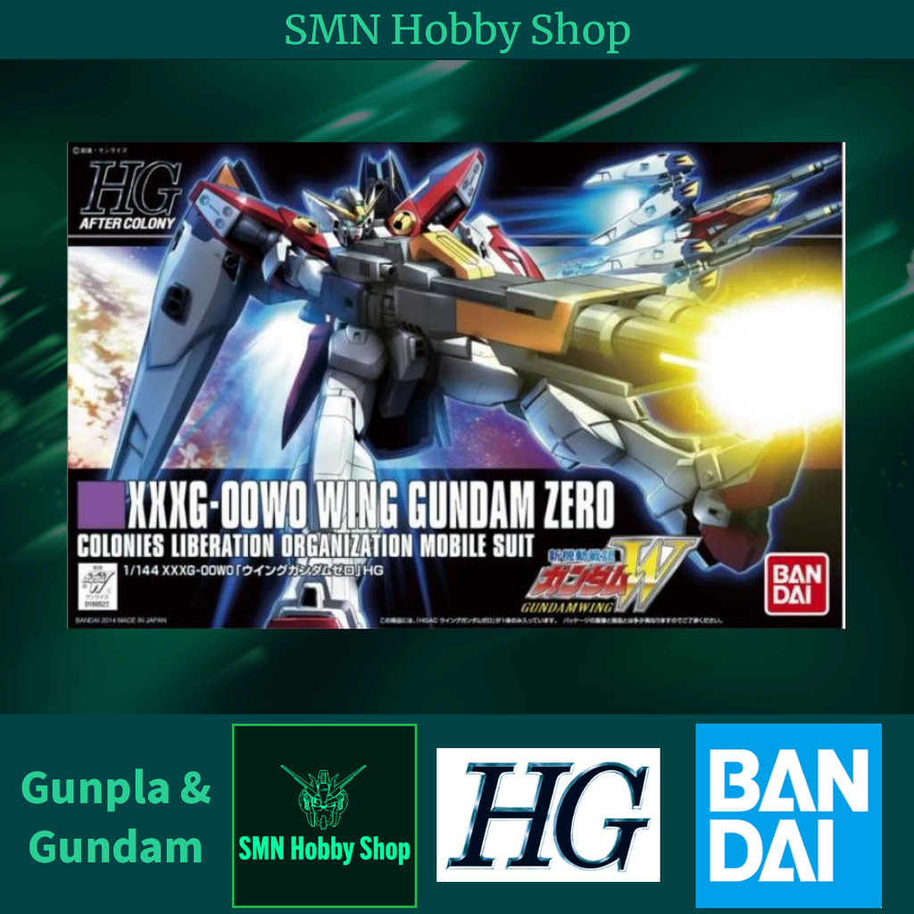 HG 1/144 XXXG-00W0 Wing Gundam Zero 174 Gunpla Gundam Toys Plastic Model Kit [HGAC] (Bandai ...