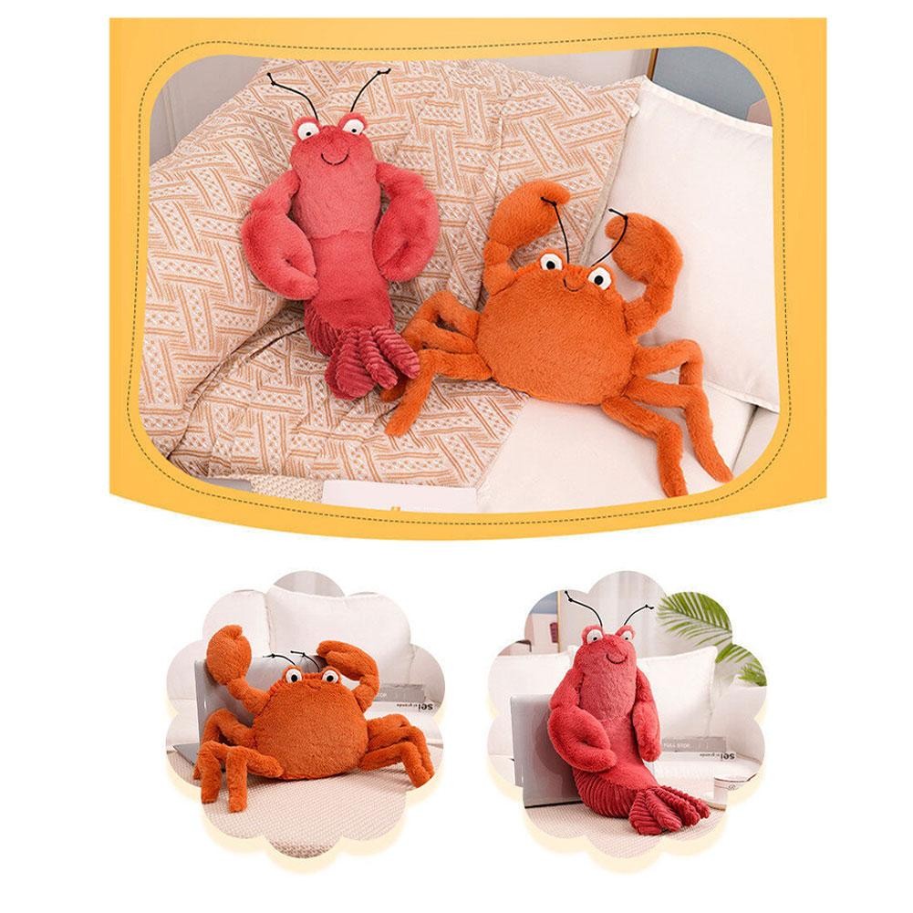 Crab Lobster Series Doll Cute Plush Toy Simulation Doll Year Animal ...