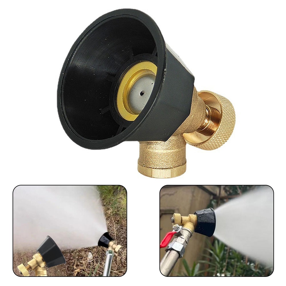 [stock] Agricultural Atomization Adjustable Nozzle Garden Copper Black ...