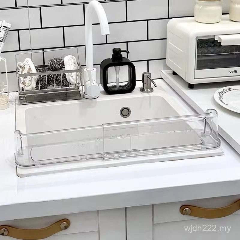 Kitchen water deflector retractable water baffle sink splash-proof ...