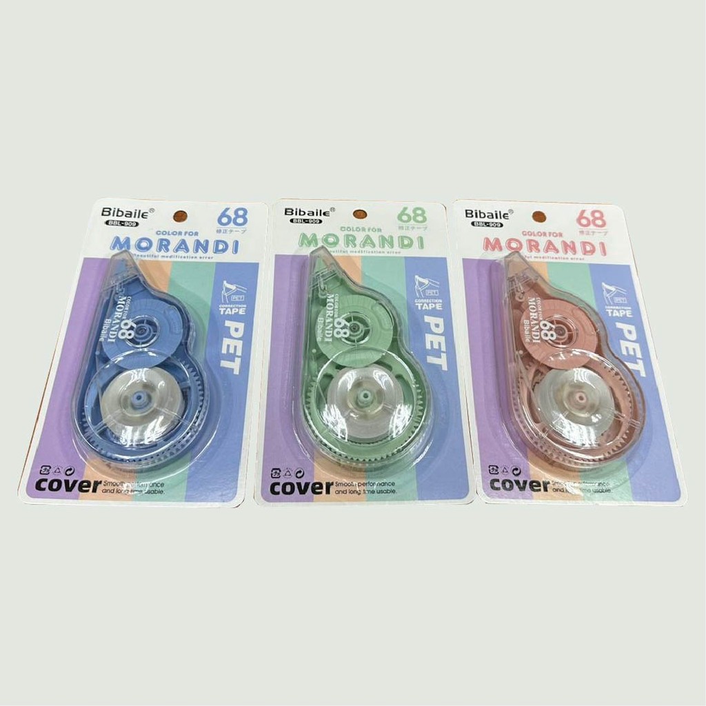 Bibaile BBL-909 Morandi Correction Tape 5mm x 18meters ( Random Color ...